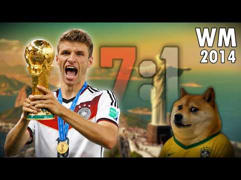 Die legendäre Fußball-WM 2014 in einer Nussschale