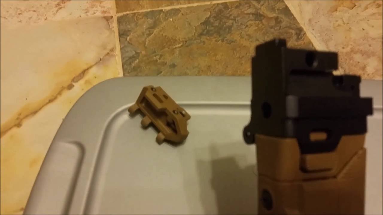 CZ Bren 805 ACR Stock Adapter by Sandline Tactical - YouTube