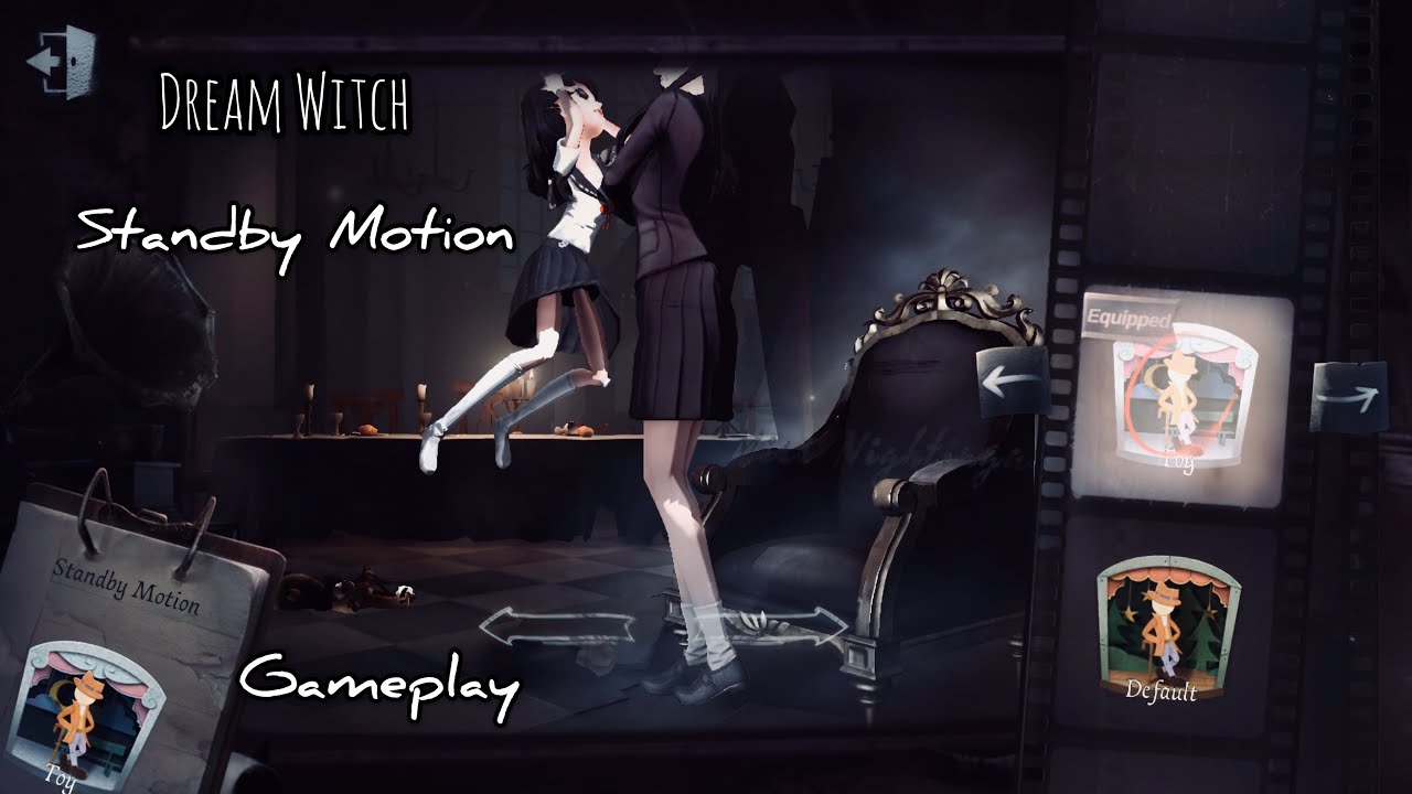 Identity V | Dream Witch New Standby Motion + Gameplay - YouTube