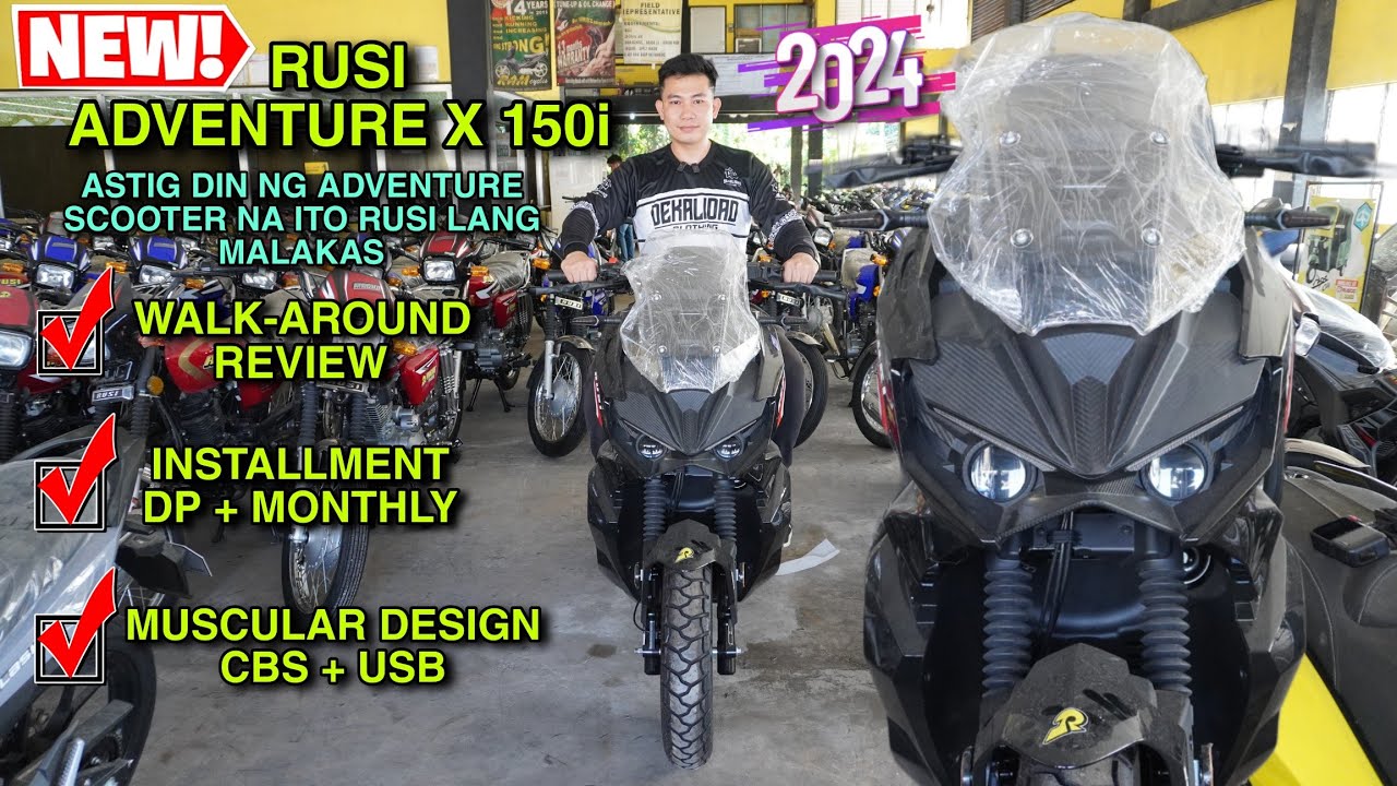 RUSI ADVENTURE X 150 Fi Malupit Din Ang ADV na ito May Sariling Design ...