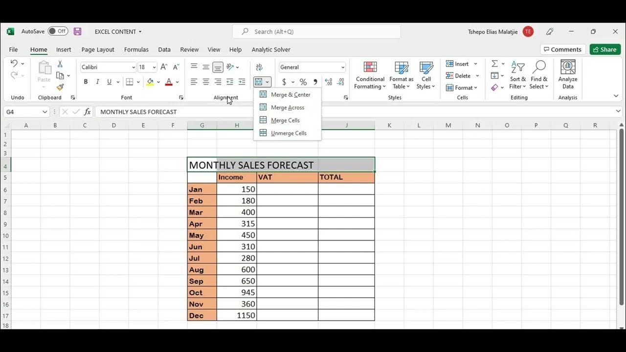 How To Merge And UnMerge Cells In Microsoft Office Excel PowerPoint how-to-merge-and-unmerge-cells-in-microsoft-office-excel-powerpoint