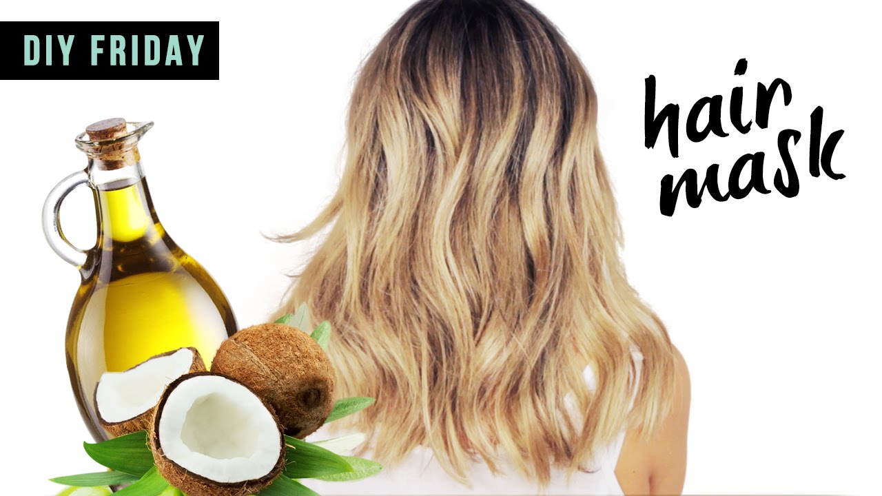 DIY HAIR MASK - SMELLY BUT IT WORKS! - YouTube
