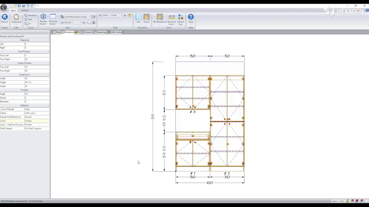 CABINET VISION Submittals - Locks Catches and Modified SubFronts - YouTube