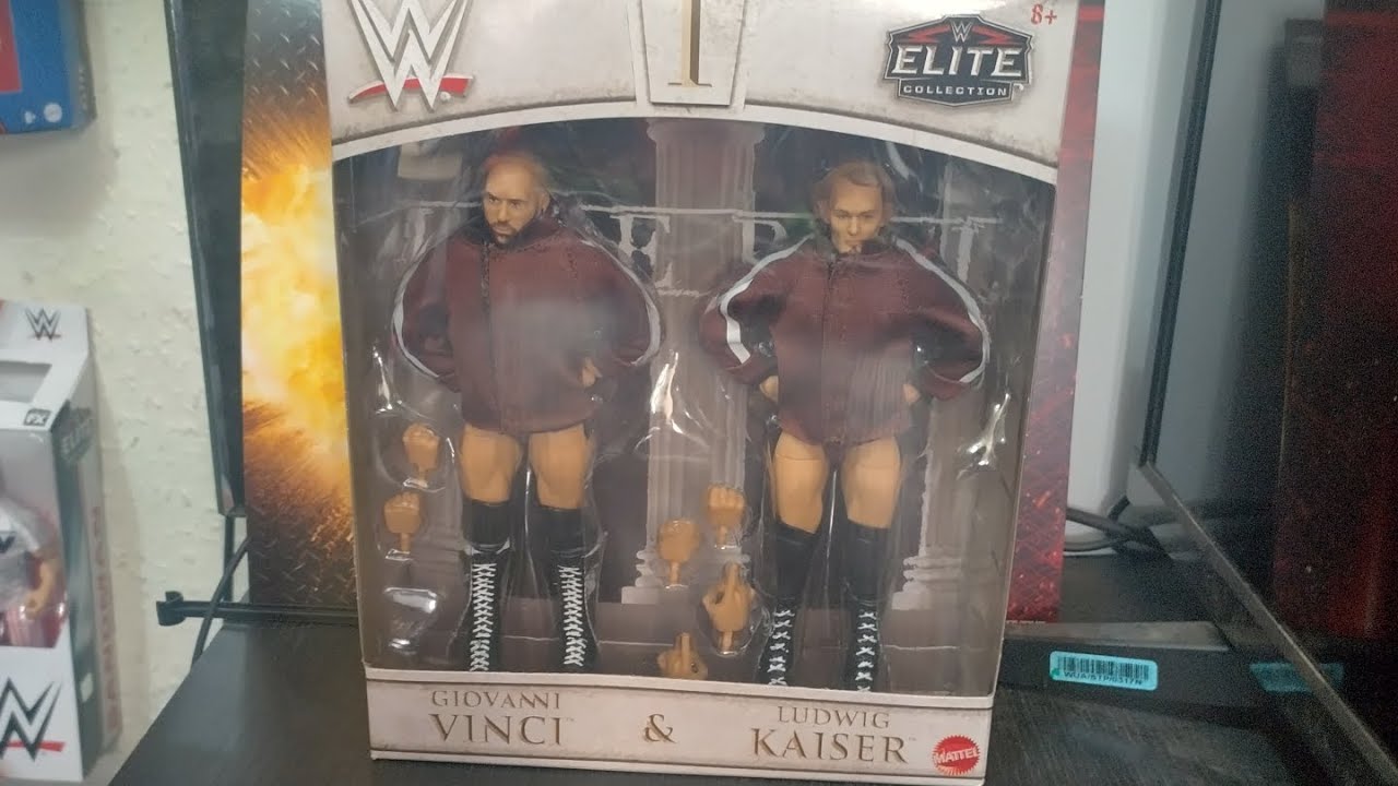Wwe Ludwig kaiser and Giovanni Vinci Mattel creations exclusive ...