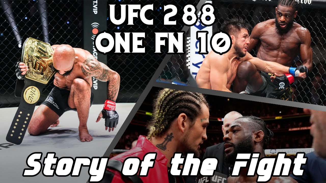 ONE Fight Night 10: Mighty Mouse vs Moraes 3 | UFC 288: Sterling vs ...