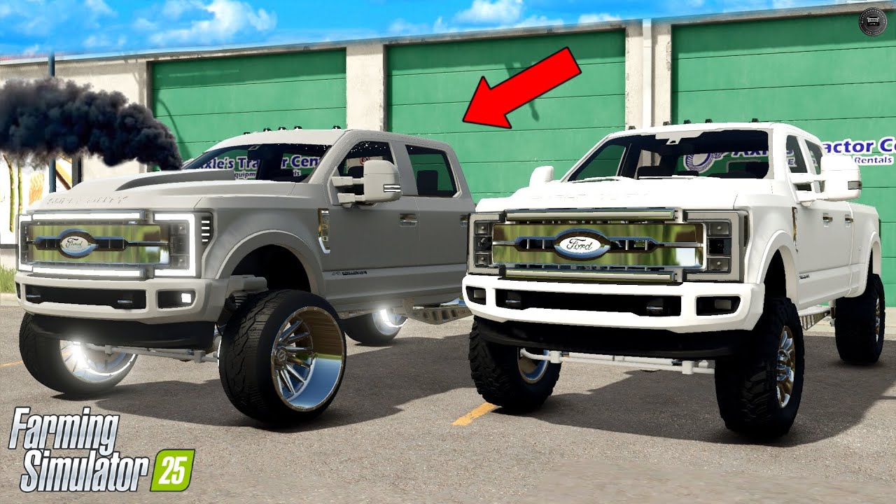 FARMING SIMULATOR 25 | 2019 Ford F250 New Mod Review! - YouTube
