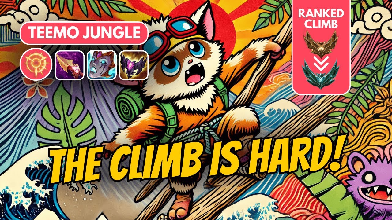 Gold to Plat Climb - Teemo Jungle! - YouTube