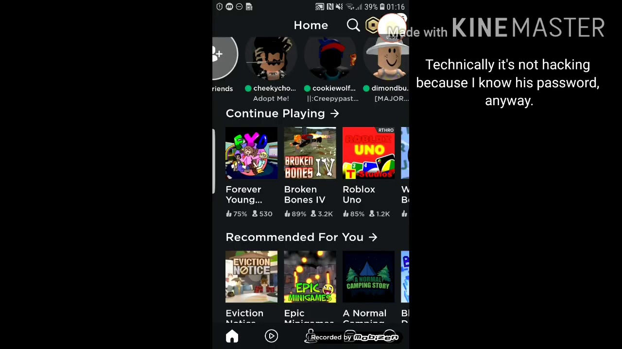 Hacking into my brothers account (Kind of) - YouTube