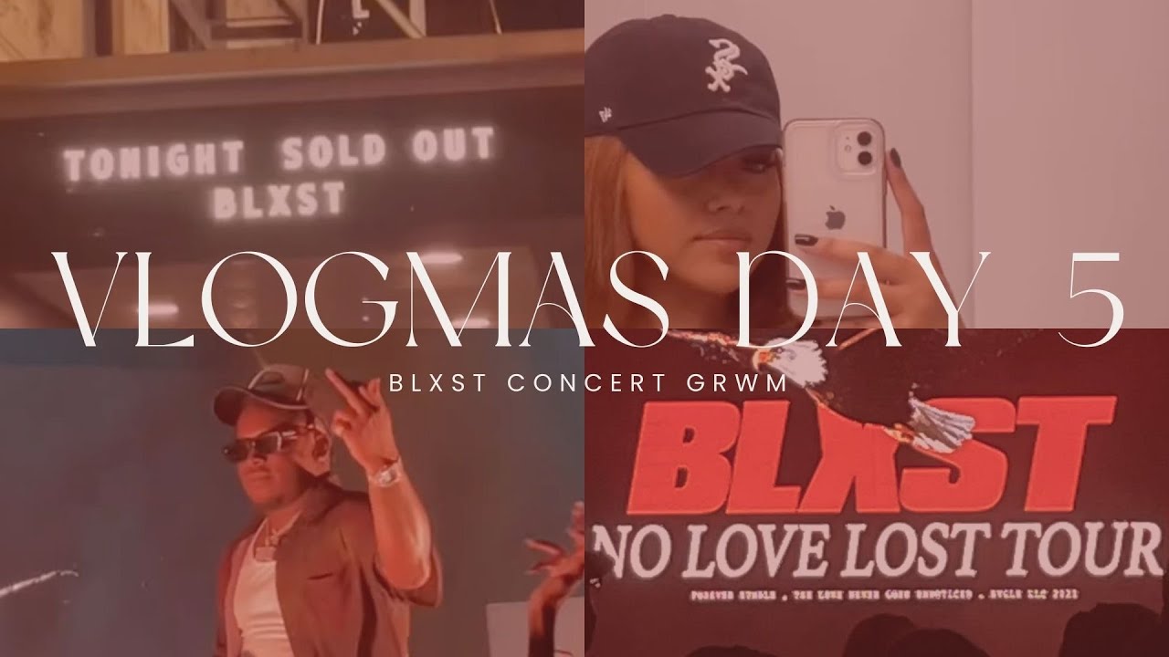 VLOGMAS DAY 5: BLAST CONCERT GRWM - YouTube