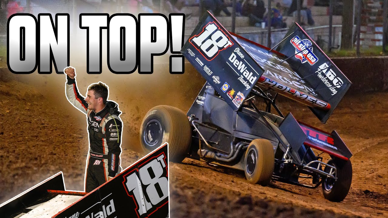 "I DROVE THE HELL OUT OF IT"...Leading All 30 Laps At Cottage Grove ...