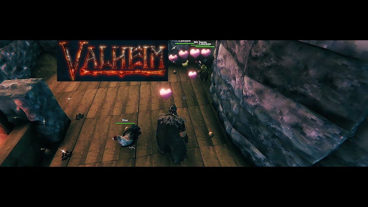 VALHEIM - I made a Chicken Coop in Valheim and the eggs found their new ...