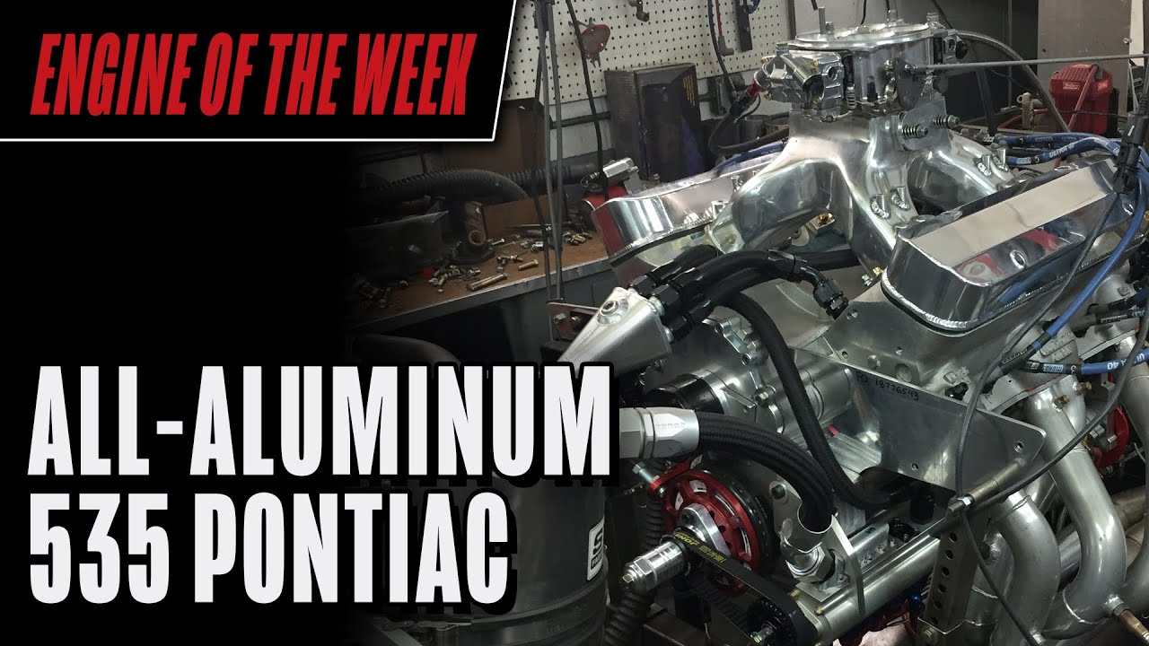All-Aluminum 535 Pontiac Engine - YouTube