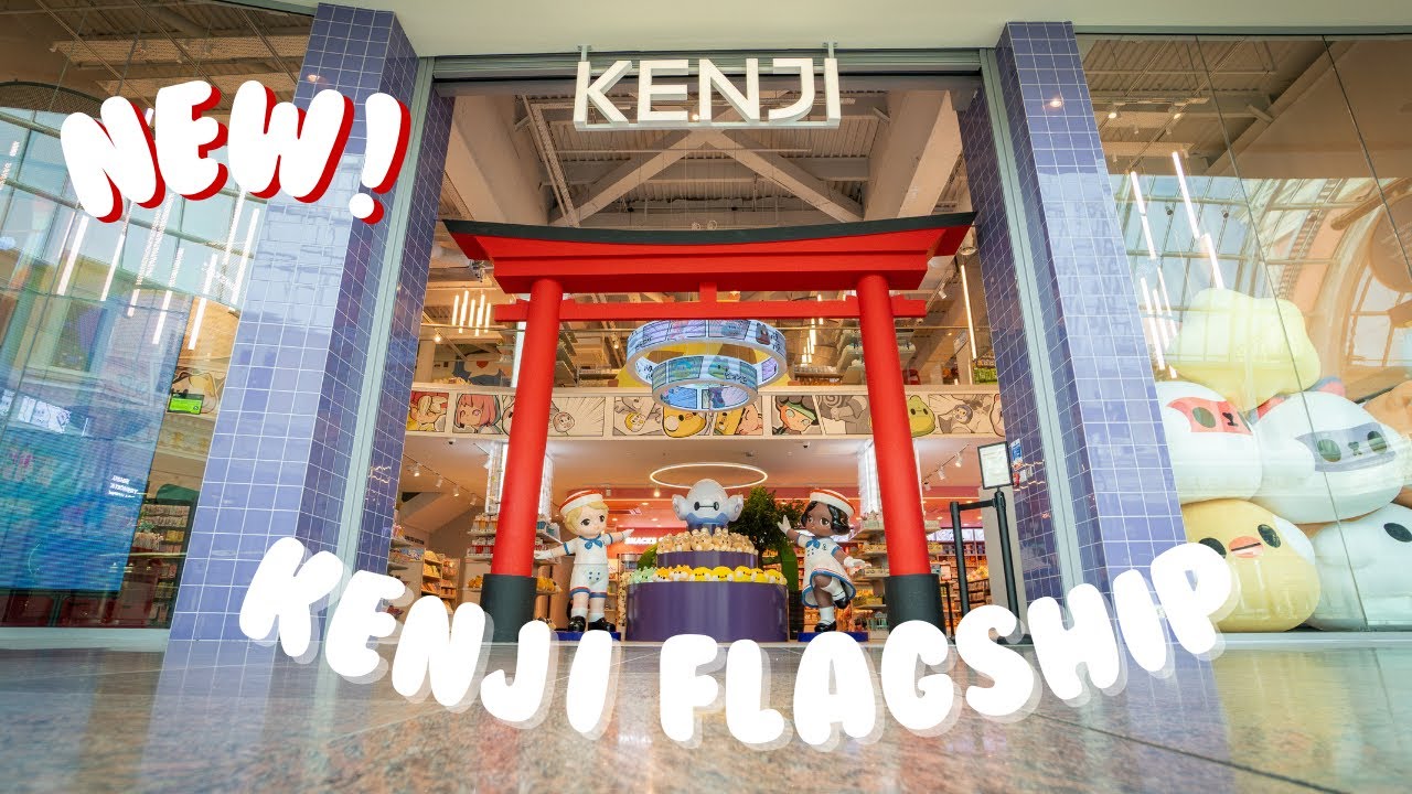 HUGE new KENJI STORE at The Trafford Centre! - YouTube