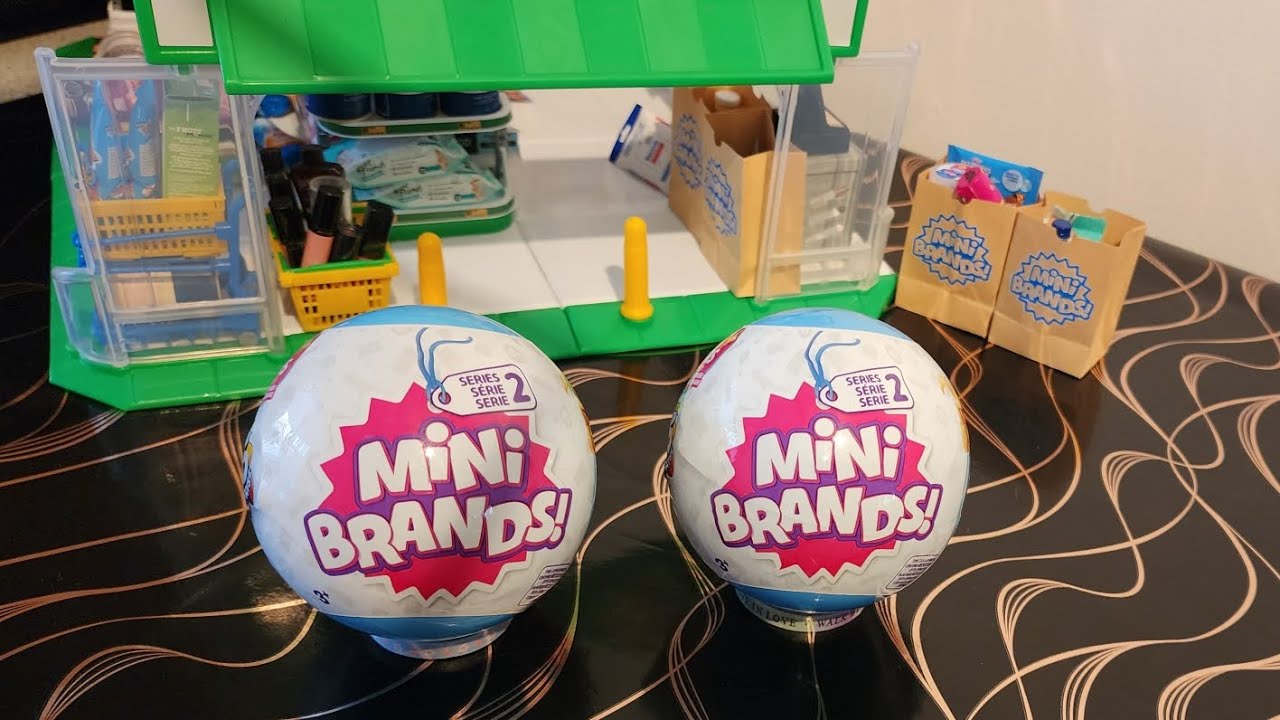 MINI BRANDS Series 2 SA Unboxing! [Music and close-up of the Mini ...