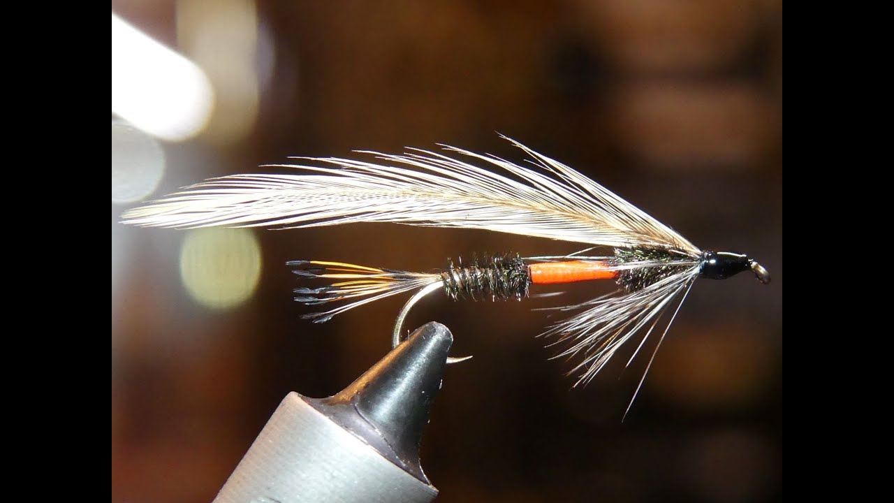 Vintage Fly Tying - Royal Coachman Streamer - YouTube