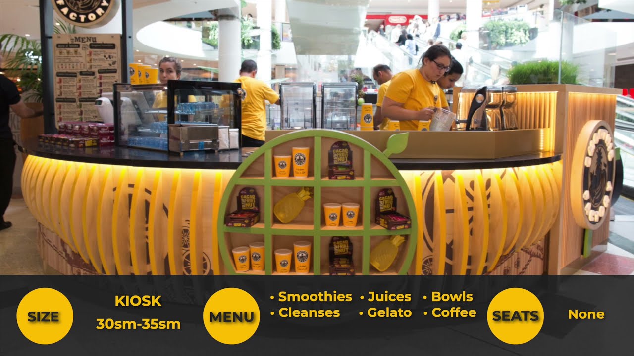 Smoothie Factory International Store Formats - YouTube