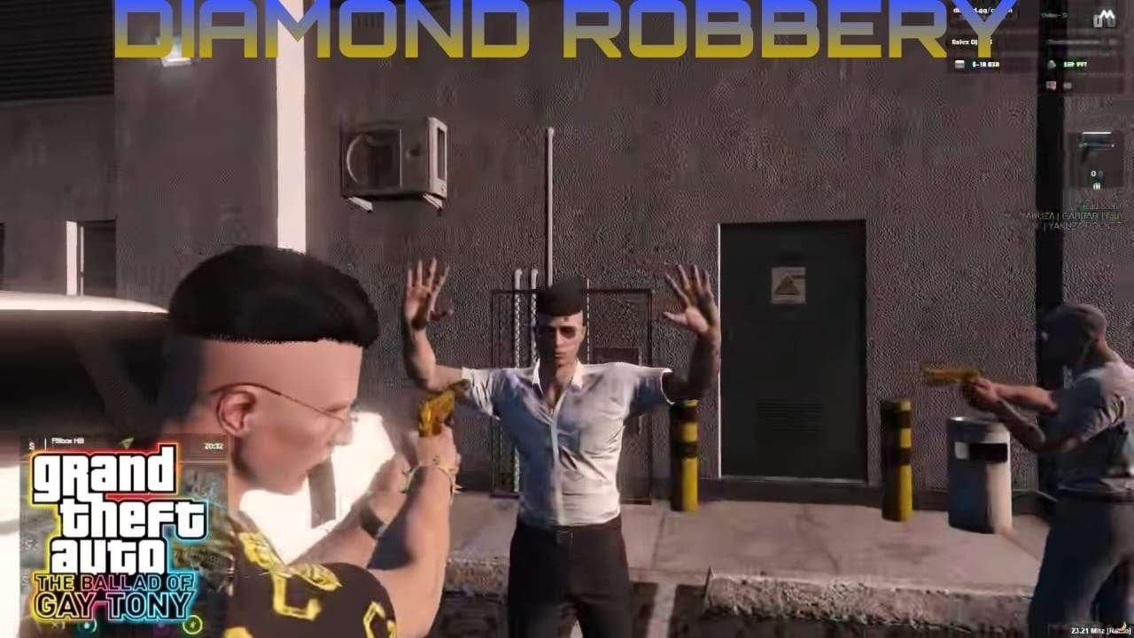 EXPENSIVE DIAMONDS GOT ROBB GTA % RP PARADIESE - YouTube