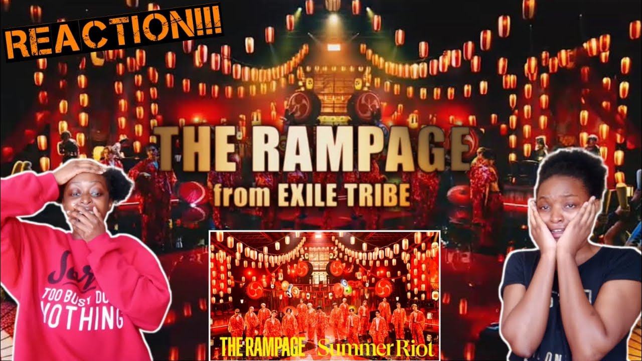 THE RAMPAGE / Summer Riot 〜熱帯夜〜 (MUSIC VIDEO) !!!REACTION!!! - YouTube