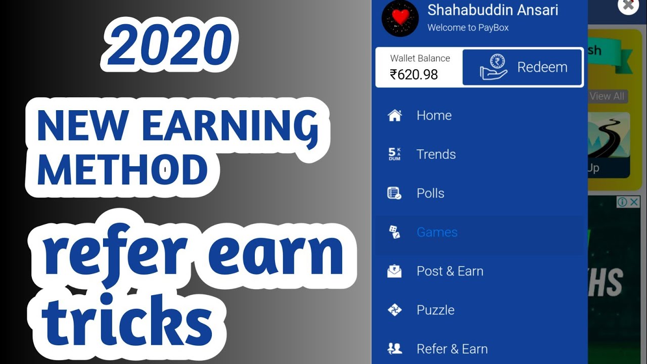 New earning apk 2020 unlimited earn money - YouTube