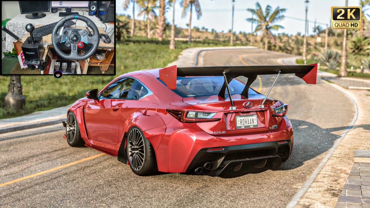 Lexus RC F - Forza Horizon 5 | Logitech G29 + Moza HGP Shifter Gameplay ...