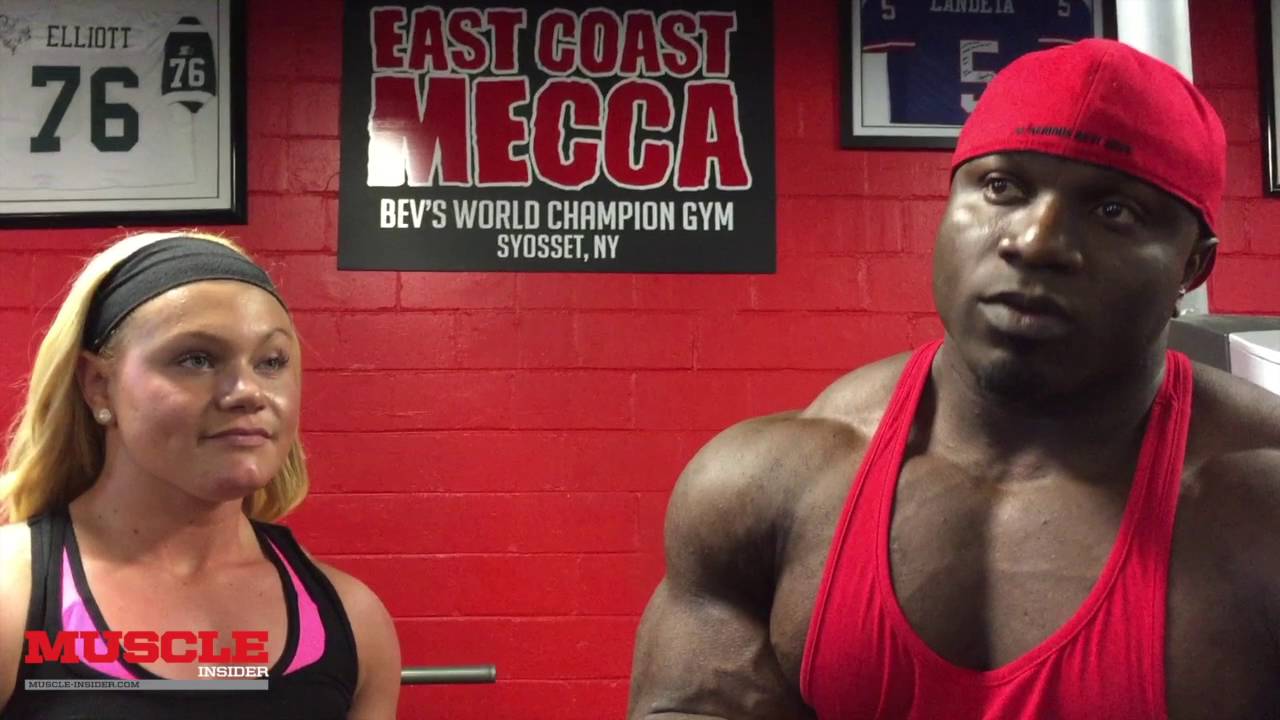 Akim Williams trains delts in The East Coast Mecca - YouTube