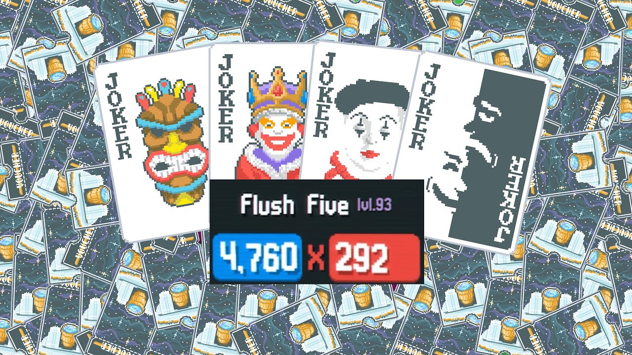 BALATRO | FLUSH FIVE WITH BARON & MIME??? - YouTube