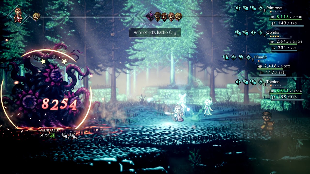 Octopath Traveler: BOSS Devourer of Men『Nintendo Switch』 - YouTube