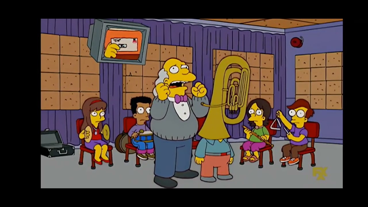 The Simpsons: Frozen mailman - YouTube