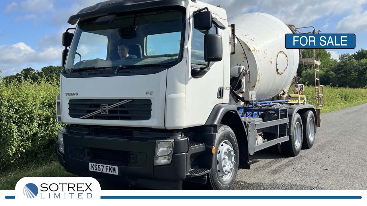For Sale - New Stock From Sotrex: Volvo FE 320 6 X 4 Concrete Mixer ...