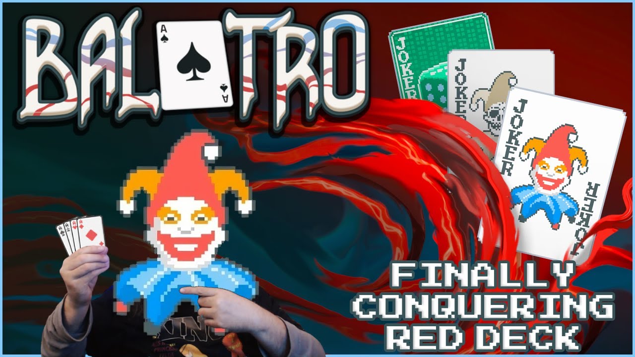 Finally Conquering Red Deck In Balatro 🃏 It's Gamba Time! - YouTube
