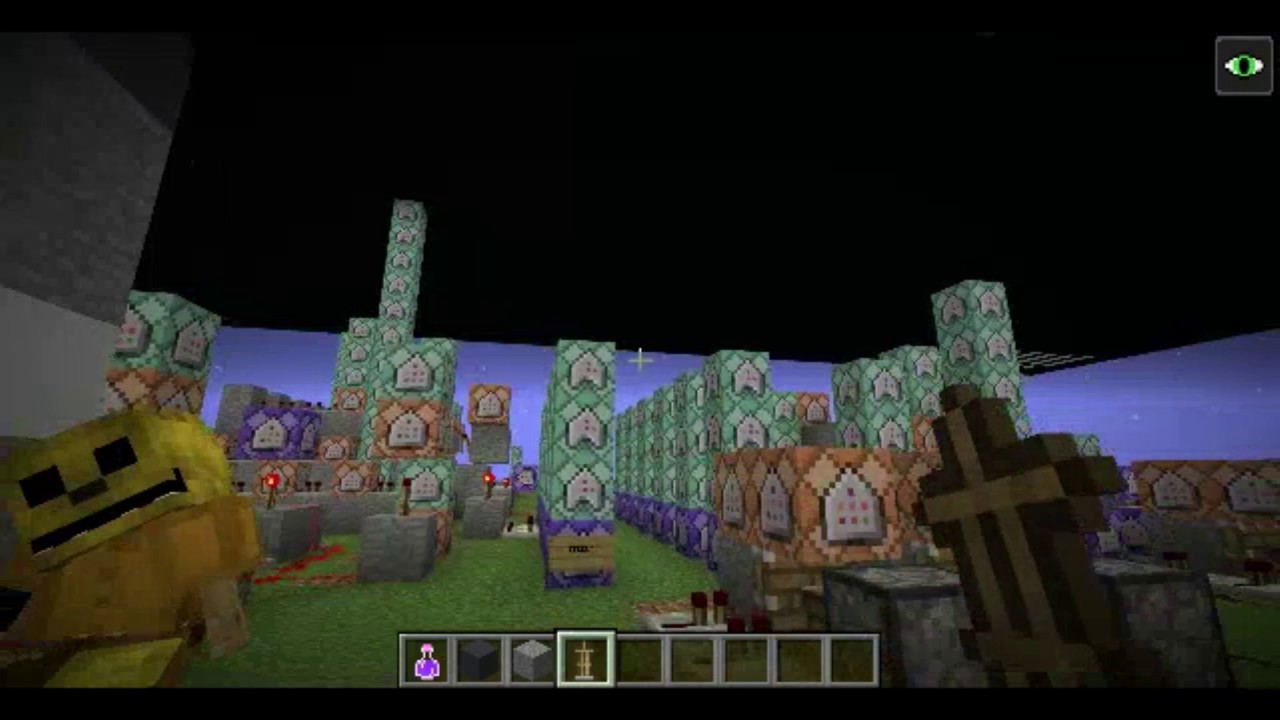 FNAF 1 Minecraft Edition - Commands Tutorial! - YouTube