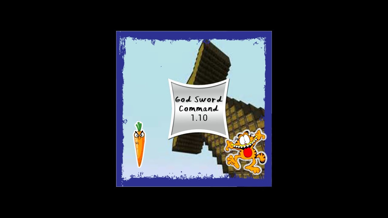 GOD SWORD | Minecraft 1.10 Command Showcase EP.1 - YouTube