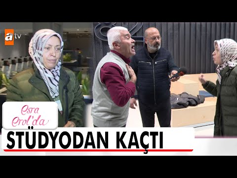 Aliye apar topar yayından kaçtı! - Esra Erol'da 23 Mart 2023