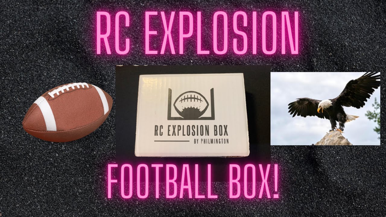 Opening the RC Explosion Football Box! Nothing but some Hurts! 🦅👍 - YouTube