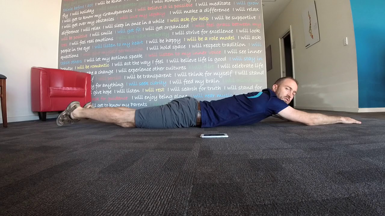 Superman Stretch - YouTube