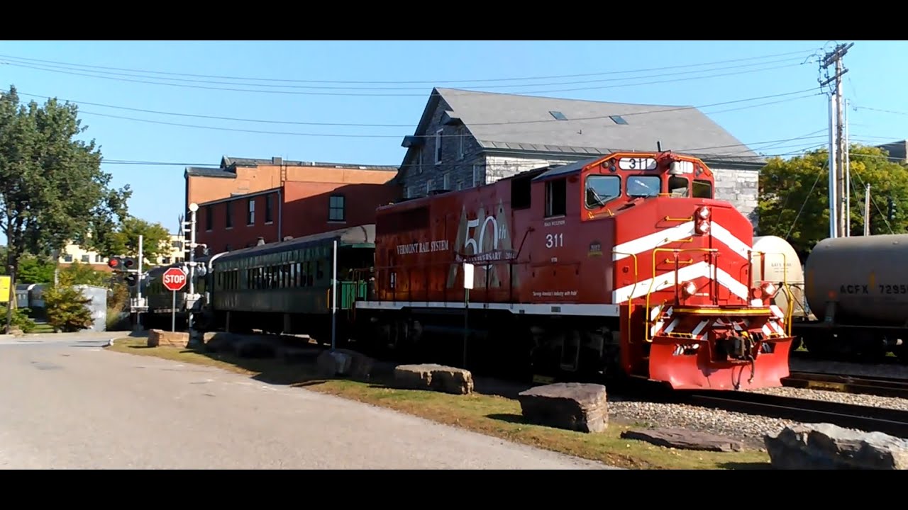 Vermont Rail 311 - 50th Excursion 2014 - YouTube