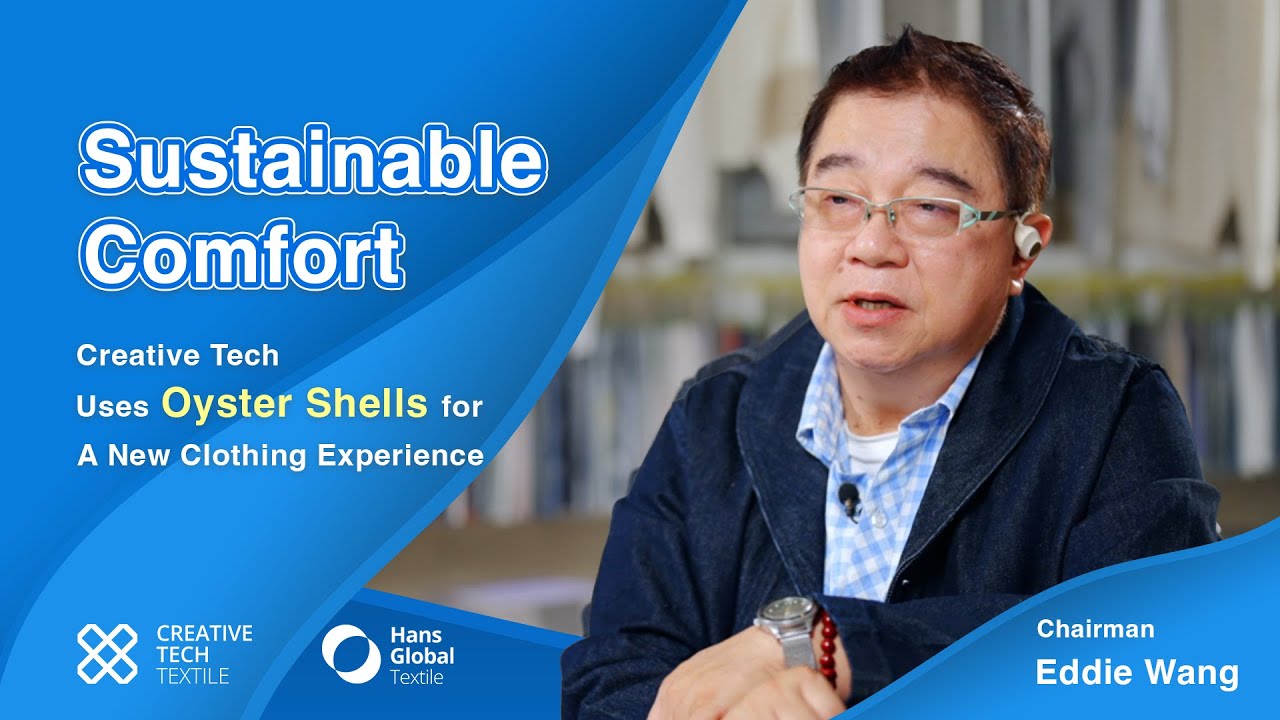 Sustainable Comfort: Creative Tech Uses Oyster Shells for a New Clothing Experience - YouTube