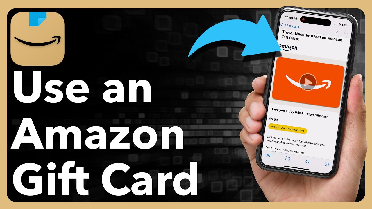 How To Use Amazon Gift Card - YouTube