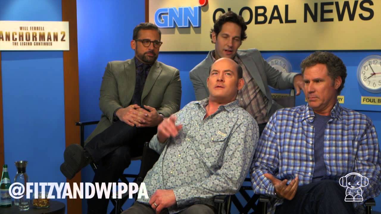 Anchorman 2 cast perform Afternoon Delight - YouTube