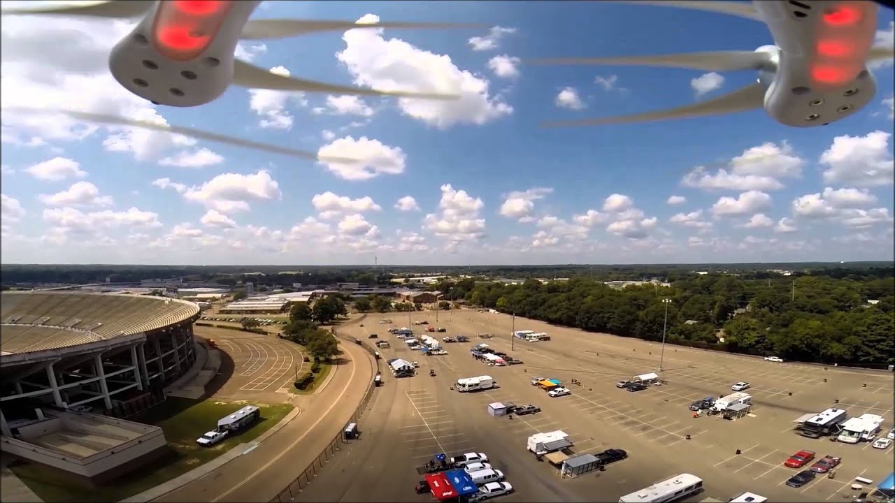 Home of the Jackson State Tigers DJI Drone Tiger Spice - YouTube