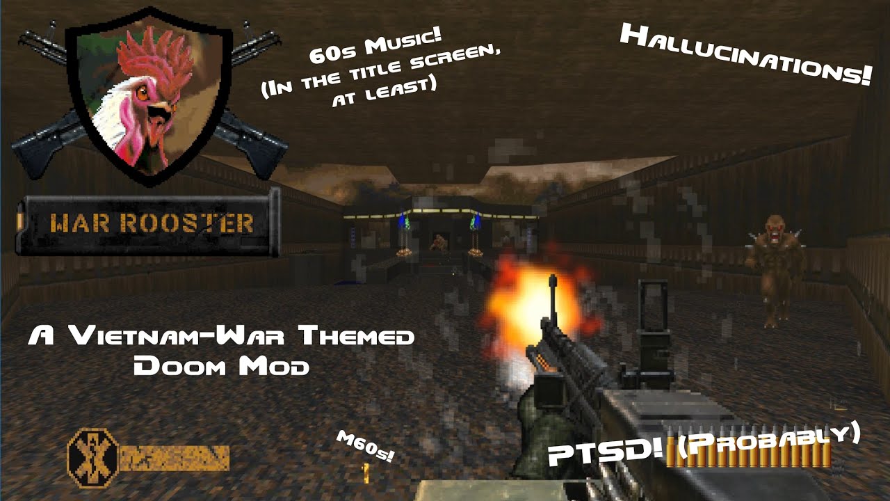War Rooster- A Vietnam-War Themed Doom Mod - YouTube