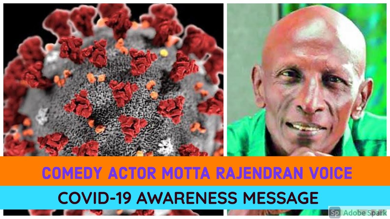 Comedy Actor Motta Rajendran Voice | COVID-19 Awareness Message | ICWO ...