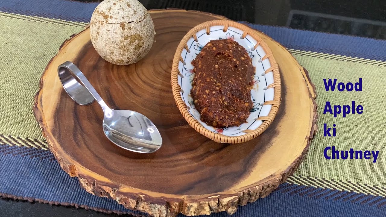 Sweet and Spicy Wood Apple/ Kabeet/ Kaitha Chutney |Street Style ...