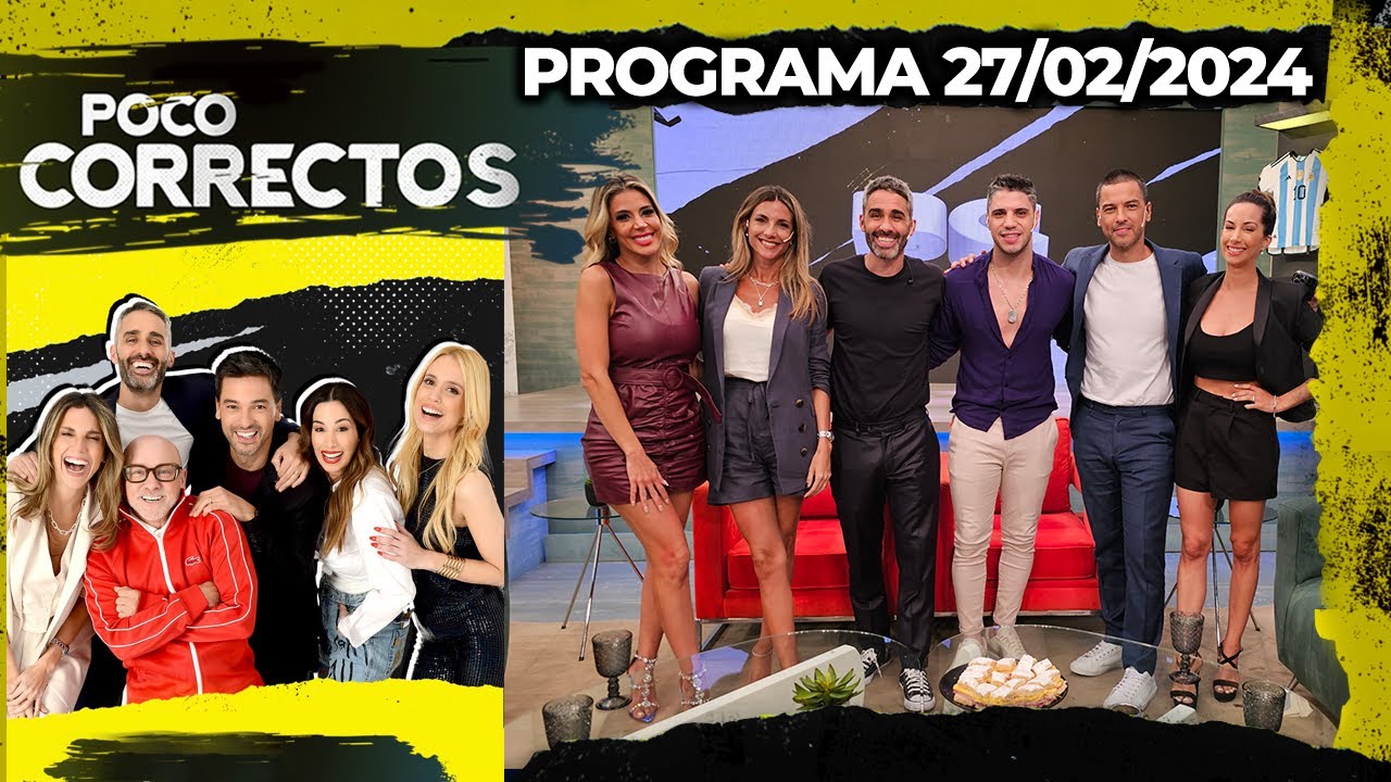 POCO CORRECTOS - Programa 27/02/24 - INVITADO: ALEXIS "EL CONE" QUIROGA ...