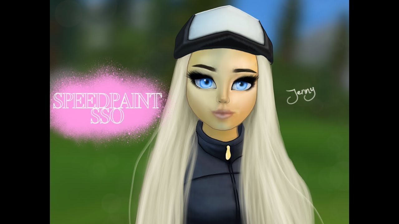 SSO PORTRAIT SPEEDPAINT 2019 - YouTube