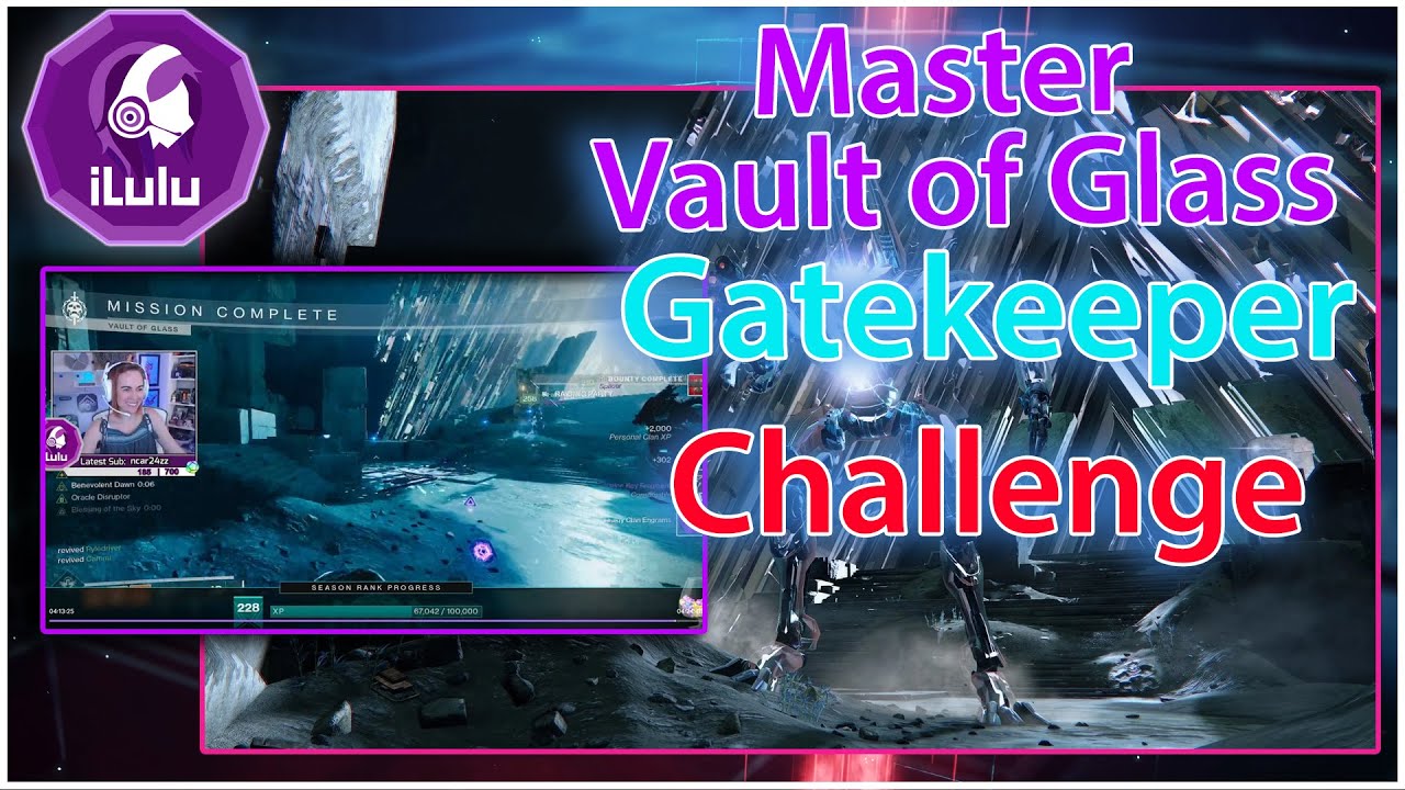 Master Gatekeeper - Challenge - Vault of Glass (VOG) Raid - YouTube