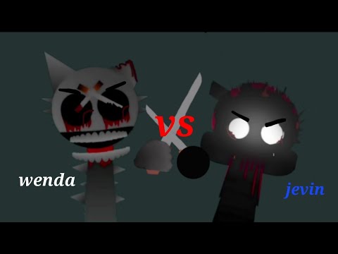Wenda phase 7 vs jevin phase 7 sprunki phase 7 animation - YouTube