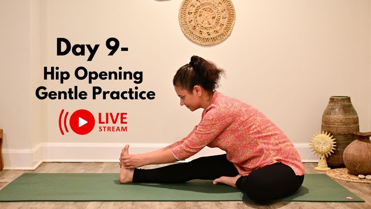 Hip Opening Gentle Practice - YouTube