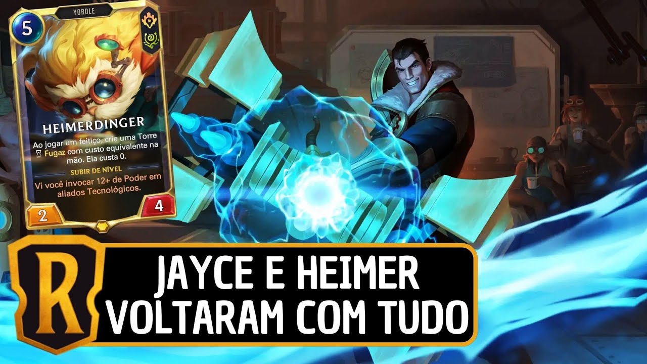 JAYCE HEIMER ESTÁ DE VOLTA - Legends of Runeterra - YouTube