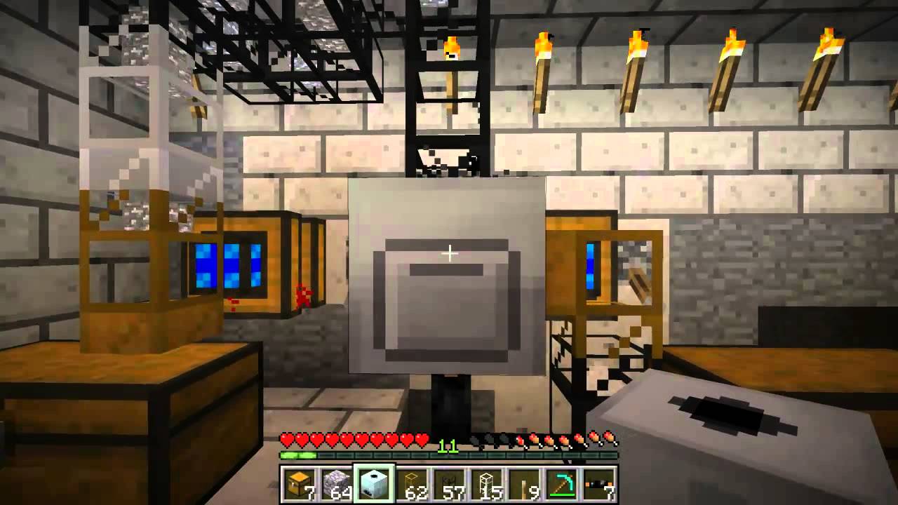 Automatic Buildcraft Macerator Furnace & Extractor Ep9 - Minecraft 1.1 ...